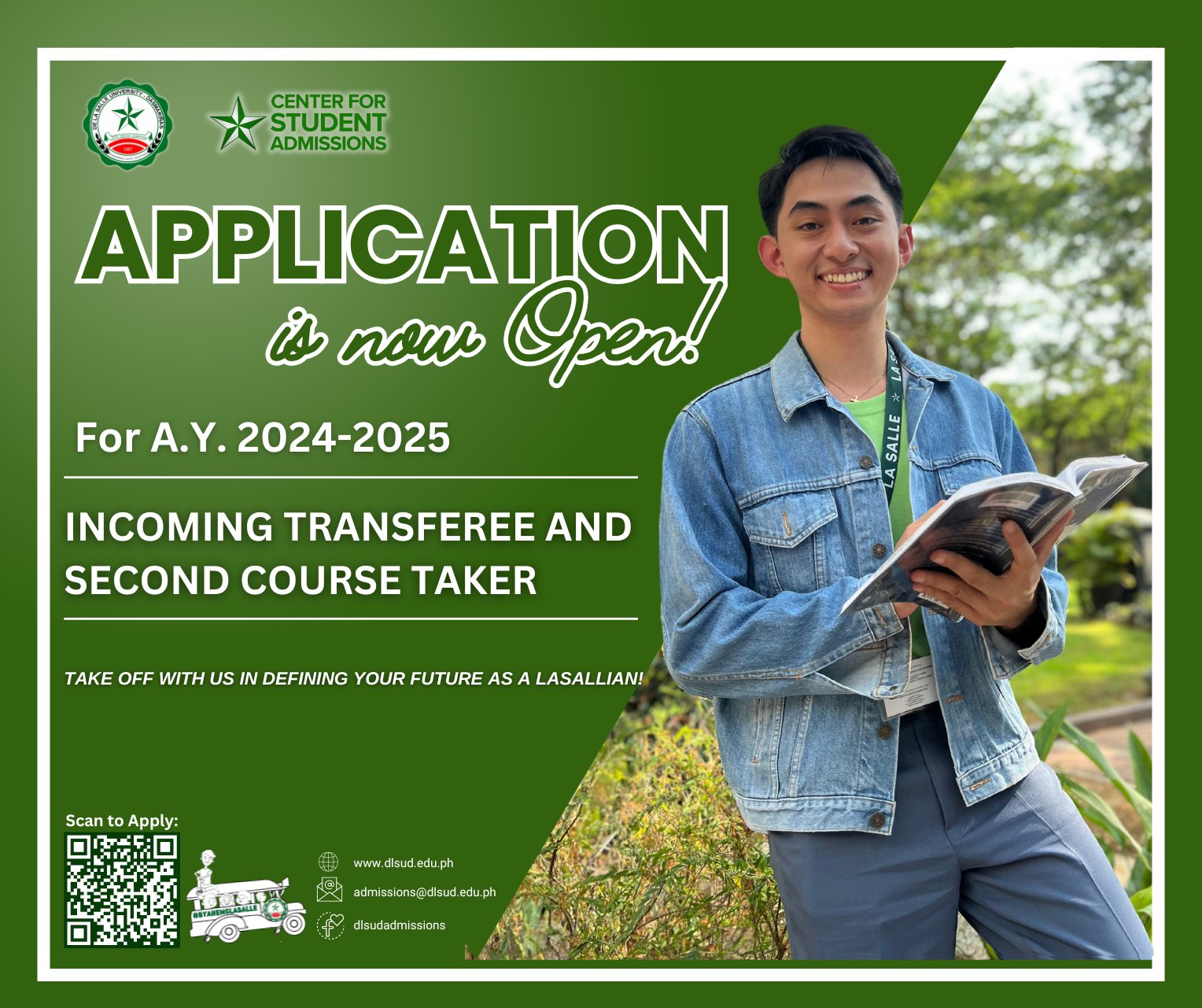 Center for Student Admissions | DLSU - Dasmariñas