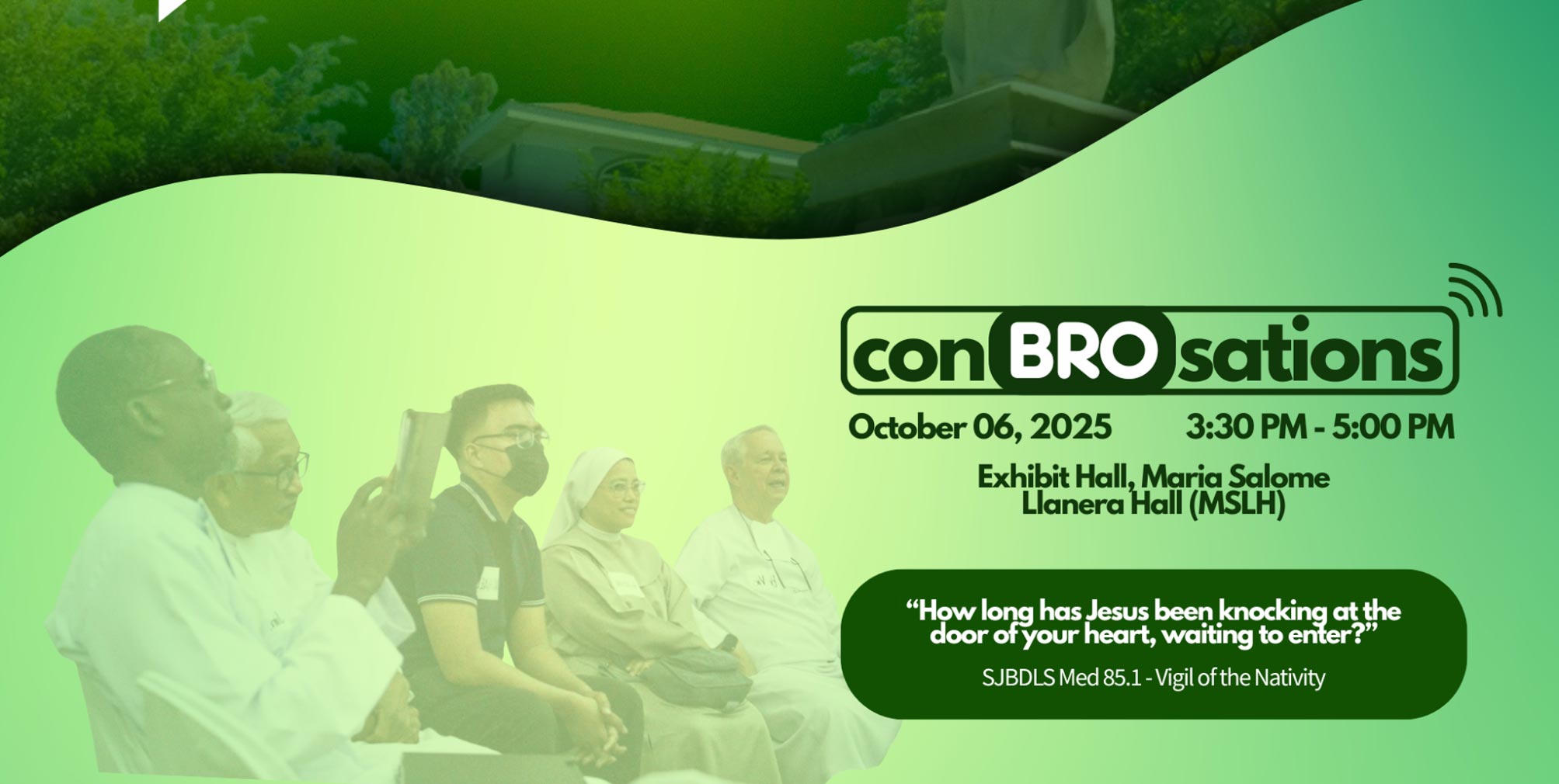 DLSU-D ConBROsations: A Special Vocation Conversation with De La Salle ...