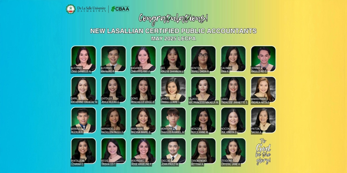 Alumni Excel in CPA Licensure Exam 2025 | DLSU - Dasmariñas